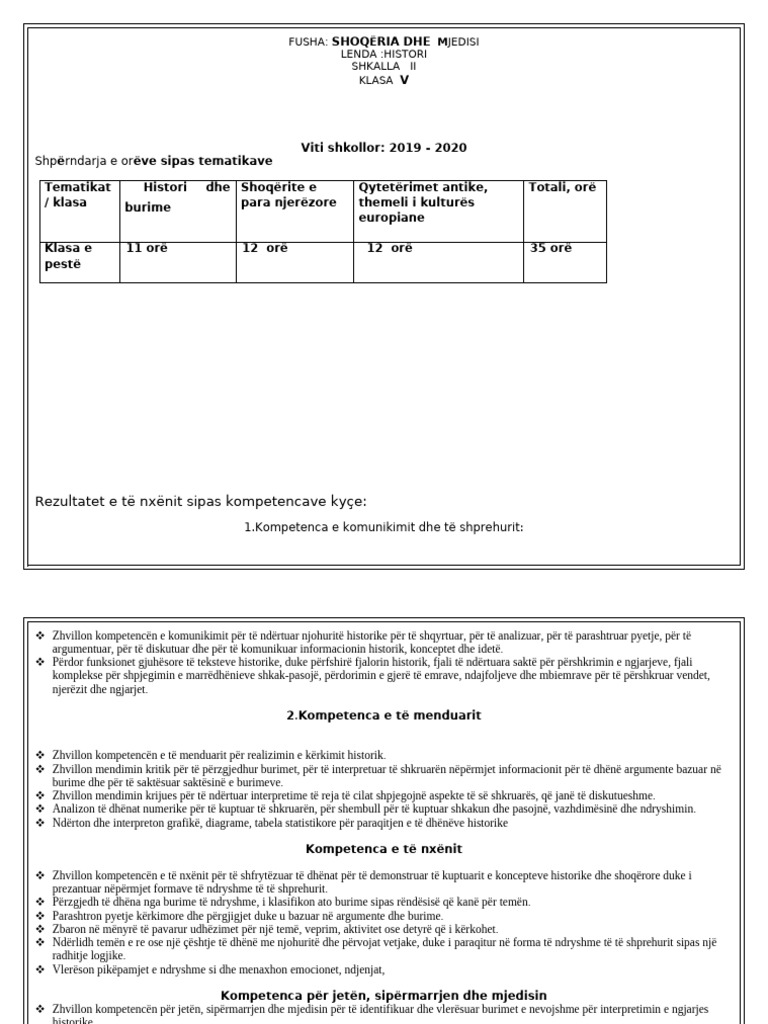 Historia 5 Filara | PDF
