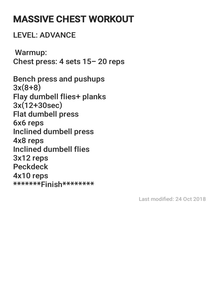 Chest | PDF