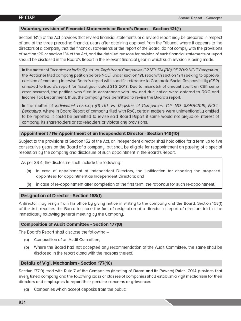Book - Company Law & Practices-874 | PDF | Financial Statement | Corporate Social Responsibility