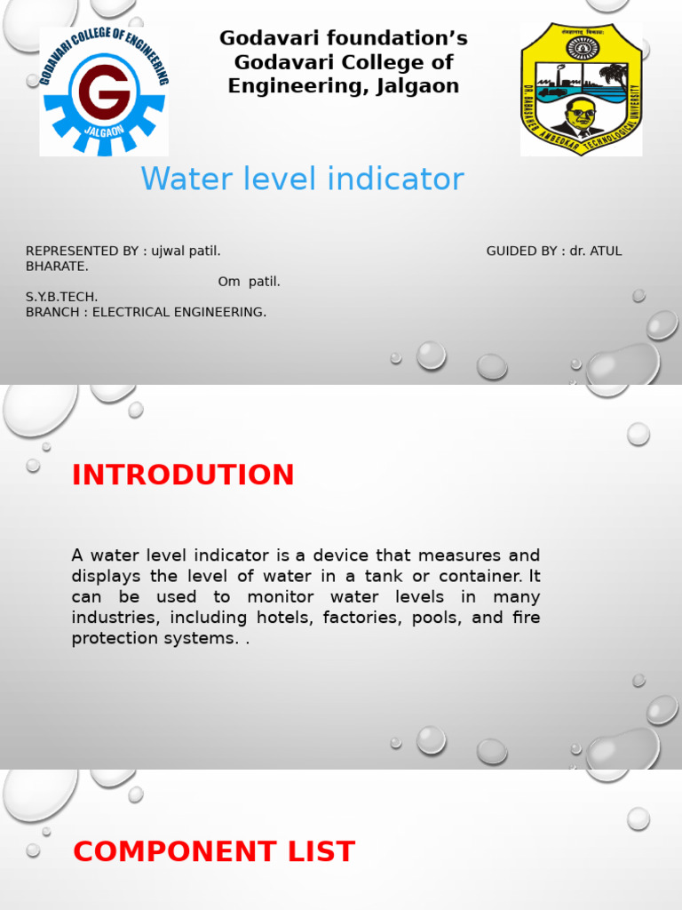 Water Level Indicator | PDF | Printed Circuit Board | Electronics