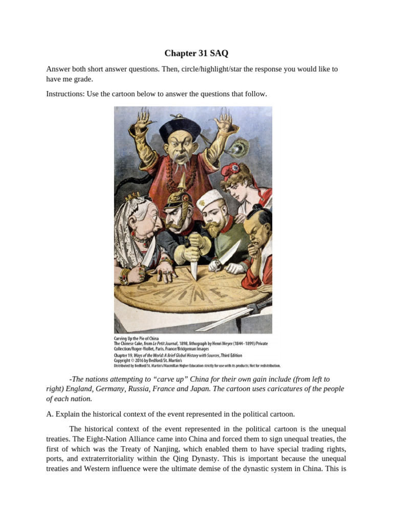 CH 31 SAQ Red Day | PDF