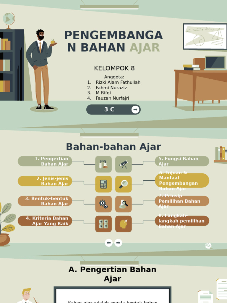 pengembangan bahan ajar | PDF