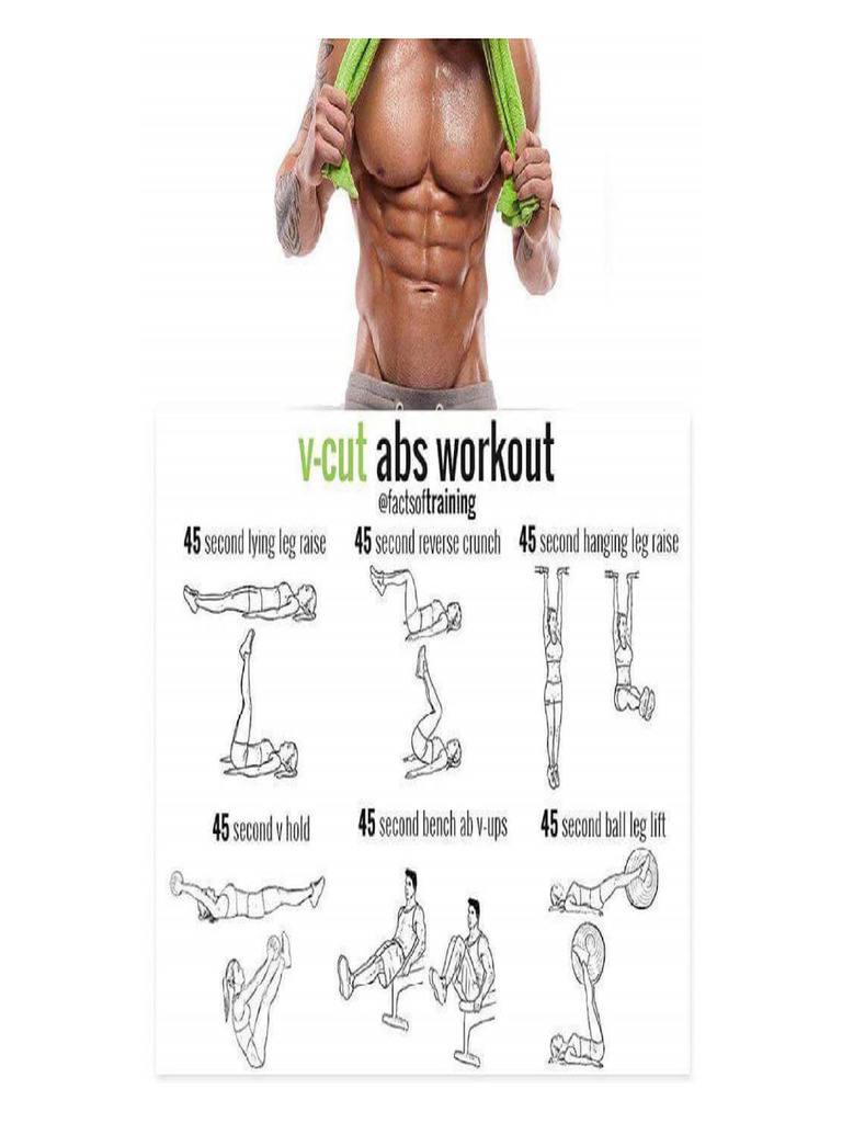 V-Cut ABS Workout | PDF