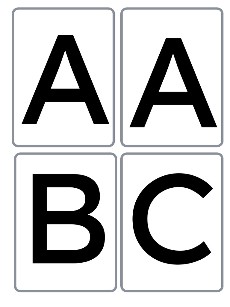 Letras M Viles MAY SCULA | PDF