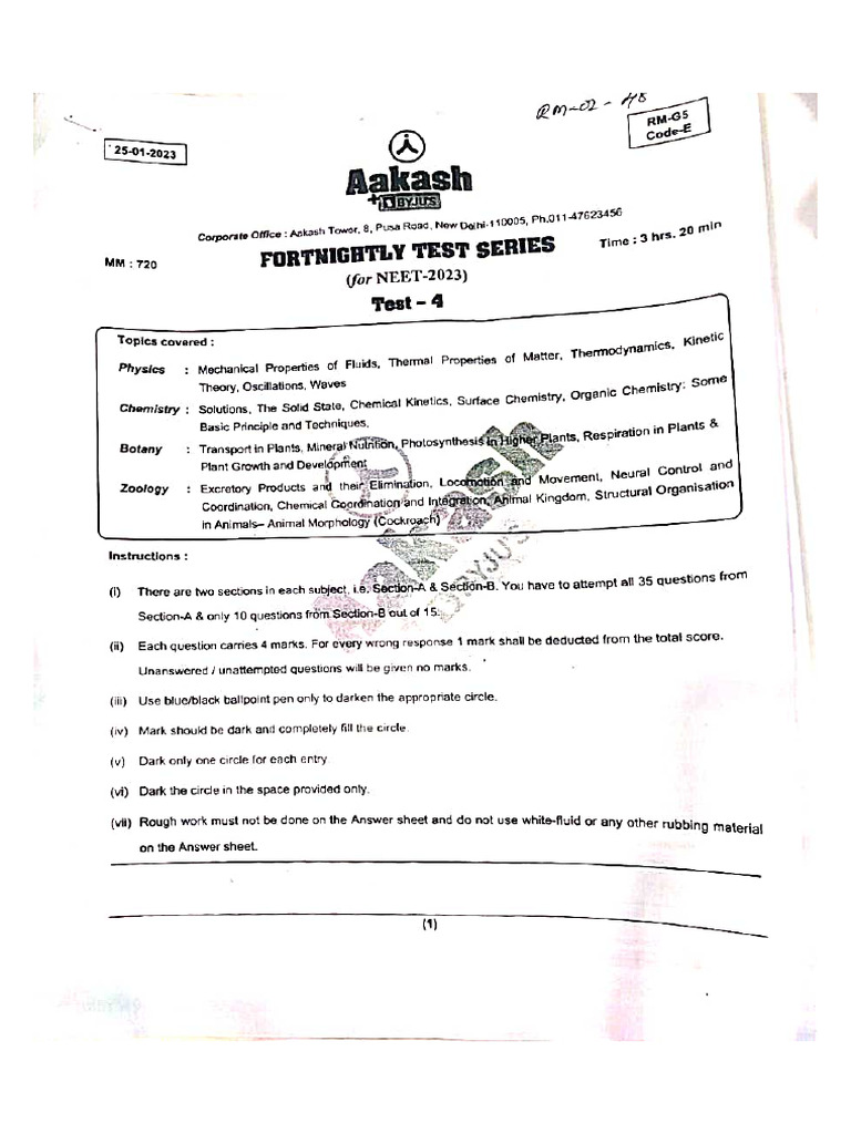 FT-04 Phase 5 [@Defeat_exam] | PDF