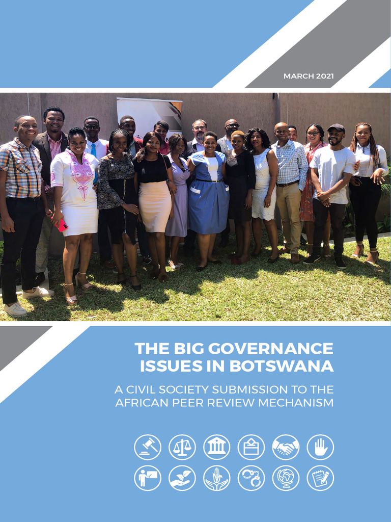 The big governance issues in Botswana_ A civil society submission to ...