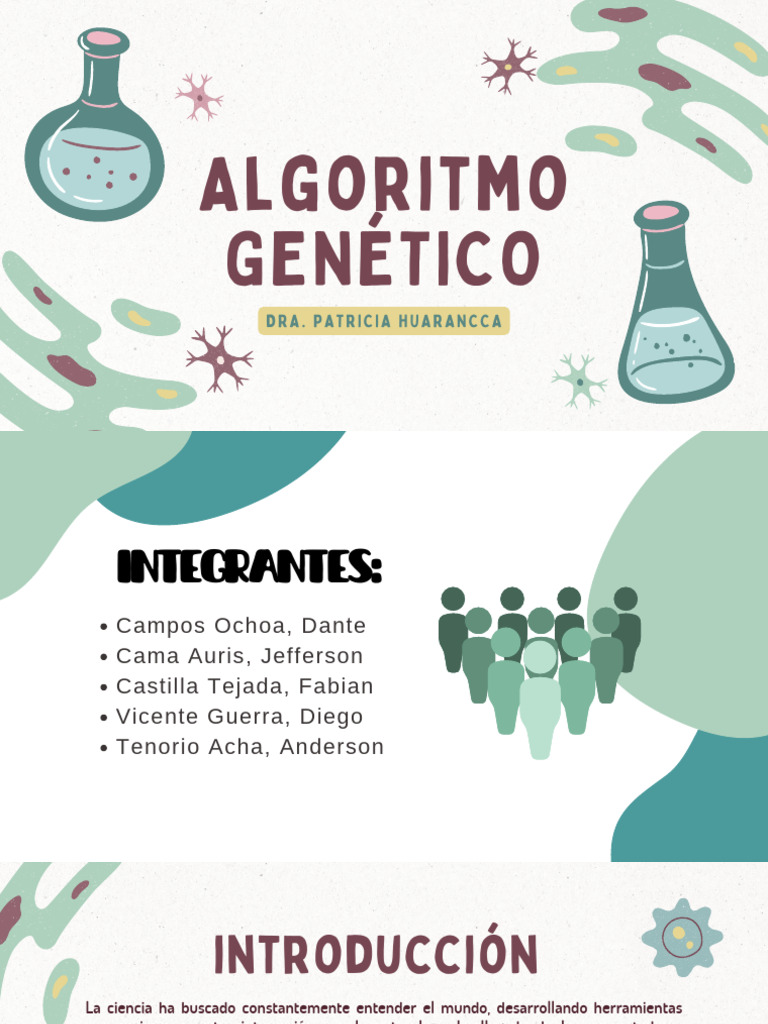 Algoritmo Genético | PDF | Algoritmo genético | Evolución