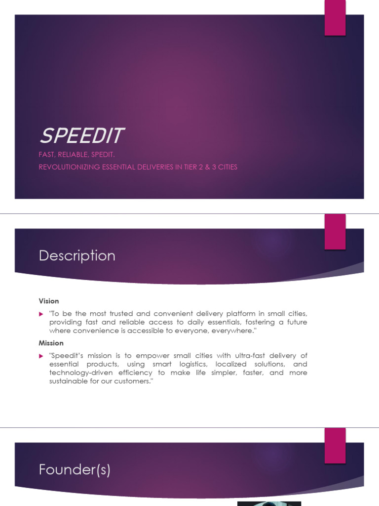 Speedit Pich | PDF | Logistics | Inventory