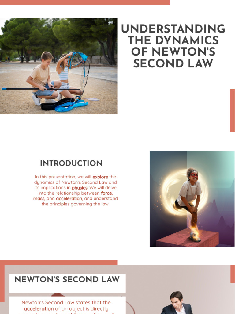 Newton's 2nd law of motion | PDF