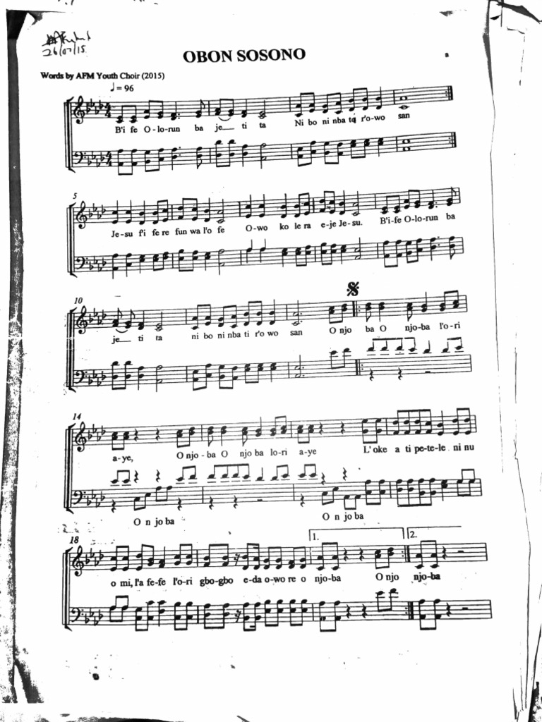 Obon Sosono | PDF