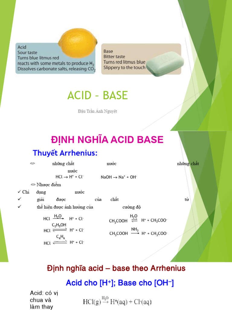 Acid - Base | PDF
