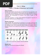 Principles of Inheritance and Variation ppt | PDF | Dominance (Genetics ...