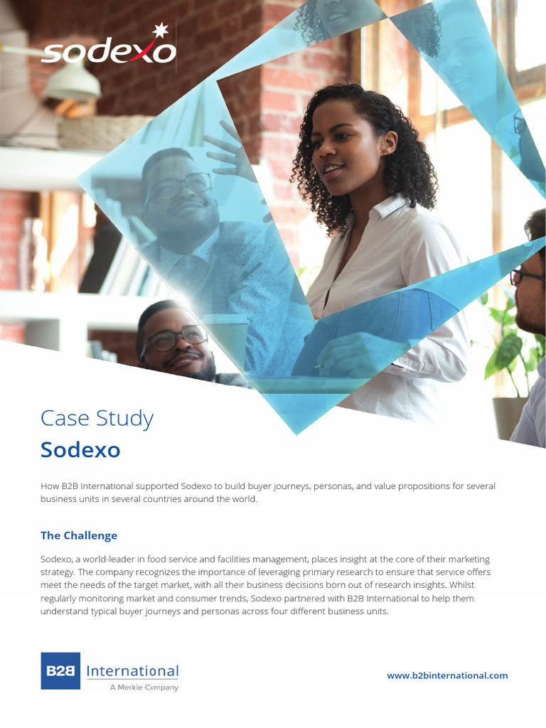 Sodexo Case Study B2B International | PDF | Procurement | Marketing