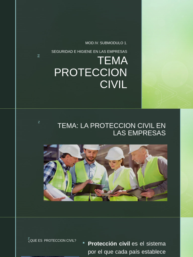 PROTECCIONCIVIL | PDF | Defensa Civil | Riesgo