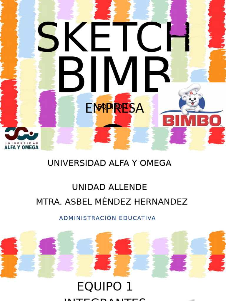 Bimbo Presentación Oficial Nuevo Edit | PDF