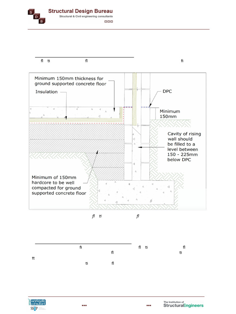 SDB TRN 010 - GROUND FLOOR SLAB TYPES | PDF | Concrete | Precast Concrete