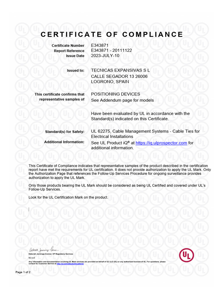 UL_BN_WL_en_rev4 | PDF