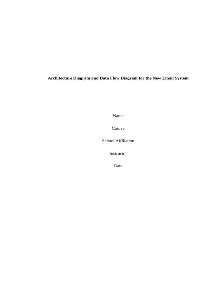 Email System Architecture and Data Flow | PDF | Microsoft Outlook ...