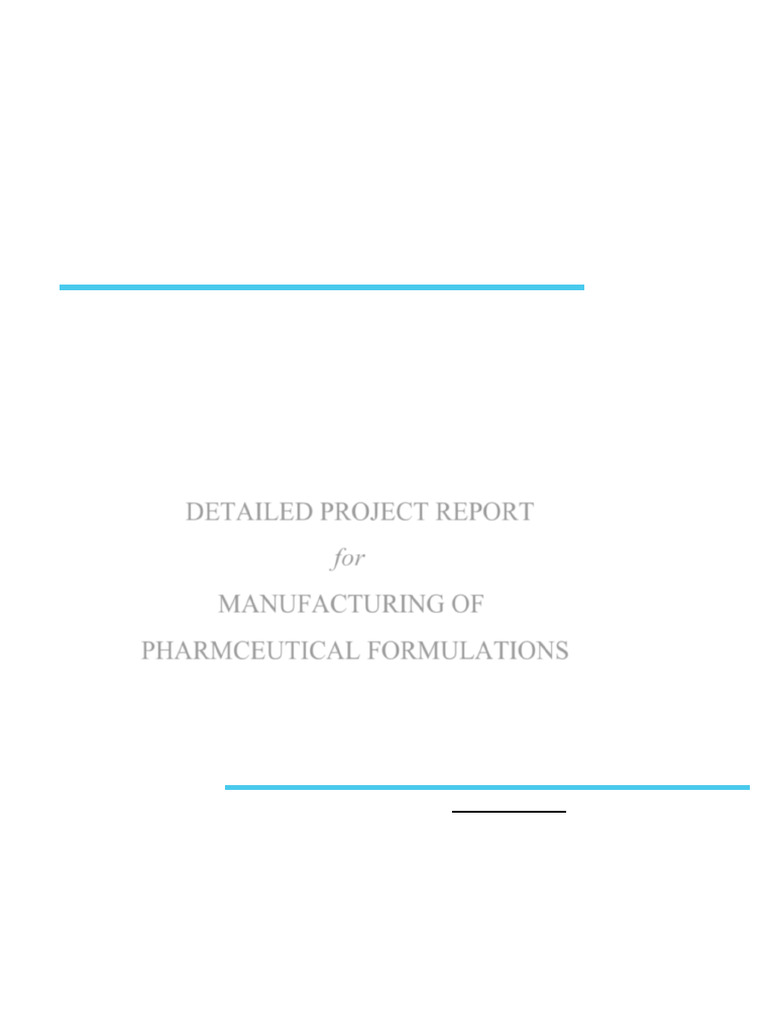 Clomipramine Manufacturing Project Report | PDF | Calibration | Generic ...