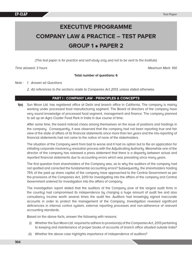 Book - Company Law & Practices-944 | PDF | Audit | Financial Statement
