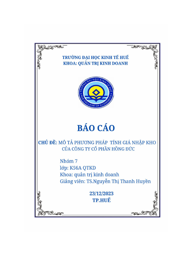 Báocao 1 | PDF