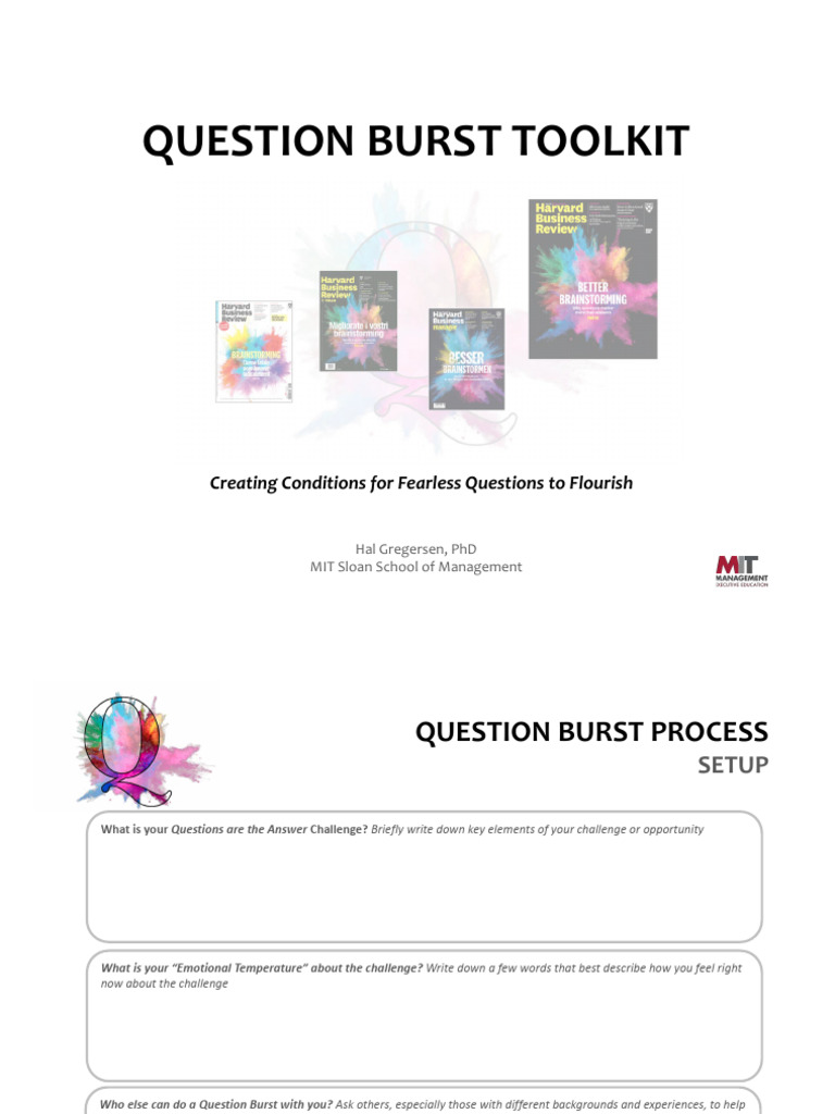 Question-Burst-Guide | PDF | Cognition