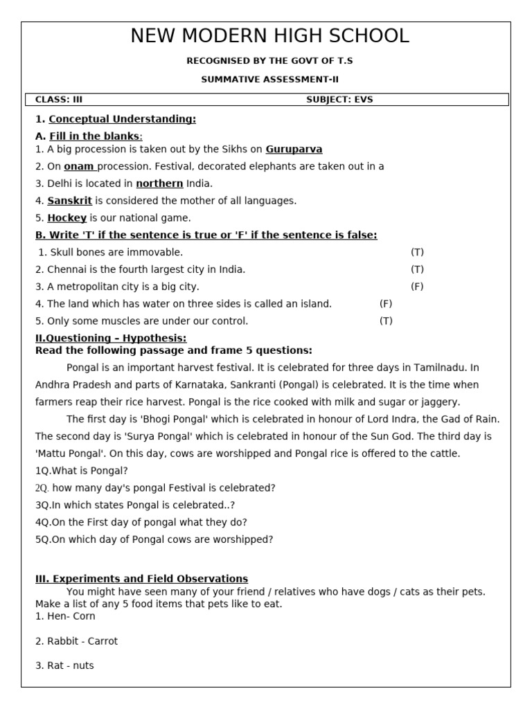 Evs Sa 2 Pdf