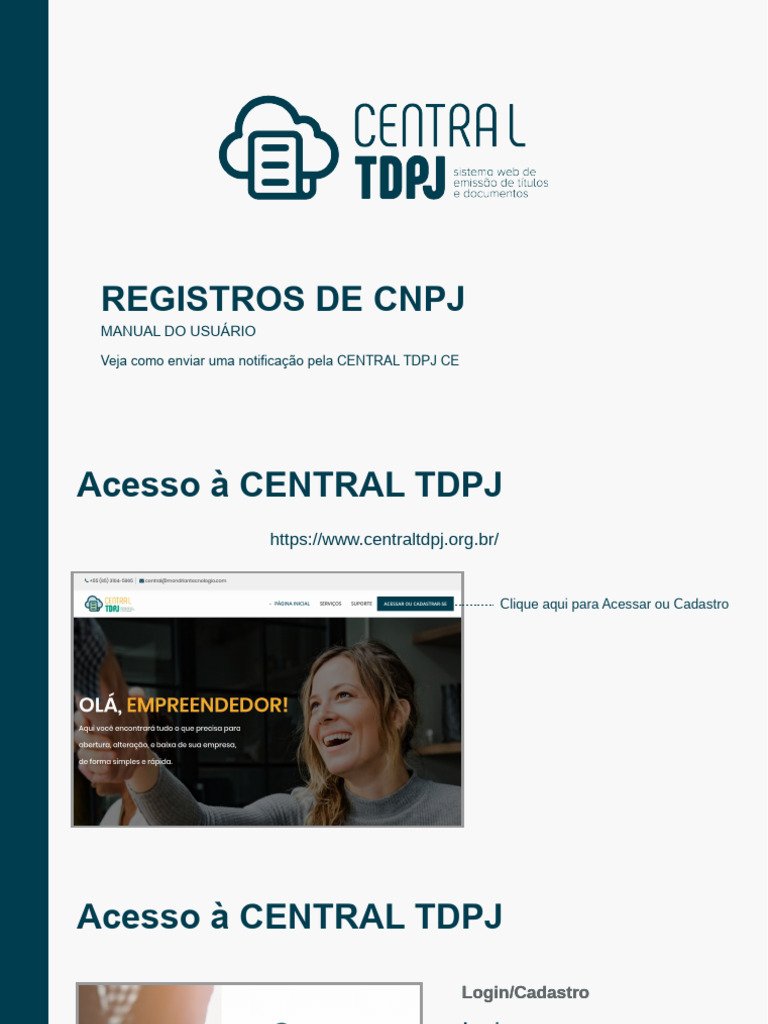 Manual_do_usuario_cnpj | PDF | Informática