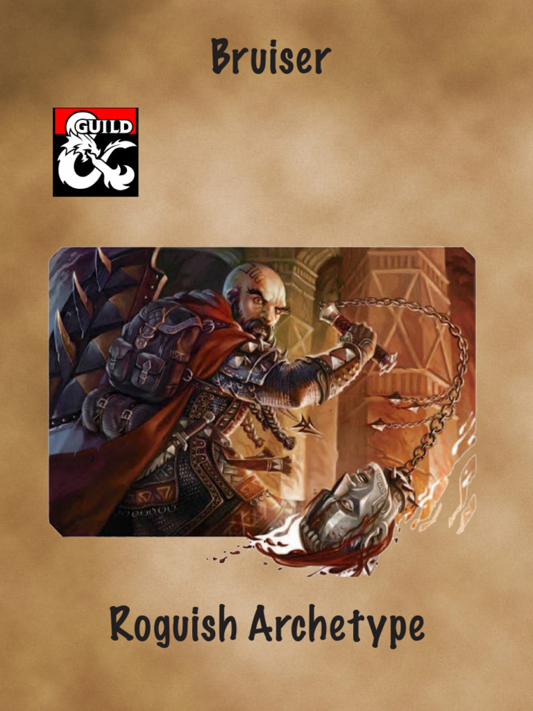 1831376-Bruiser Rougish Archetype | PDF | Wizards Of The Coast | Dungeons & Dragons
