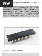 Intel 8255 PPI Block Diagram Description | PDF