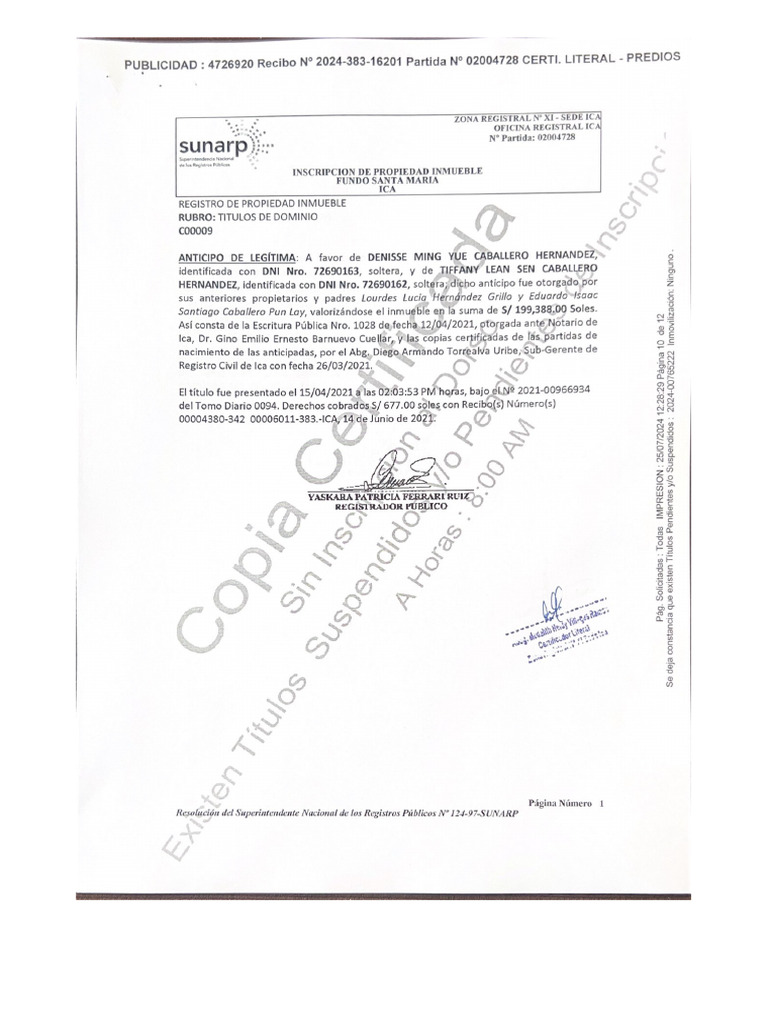 Título De Propiedad Pdf 8068