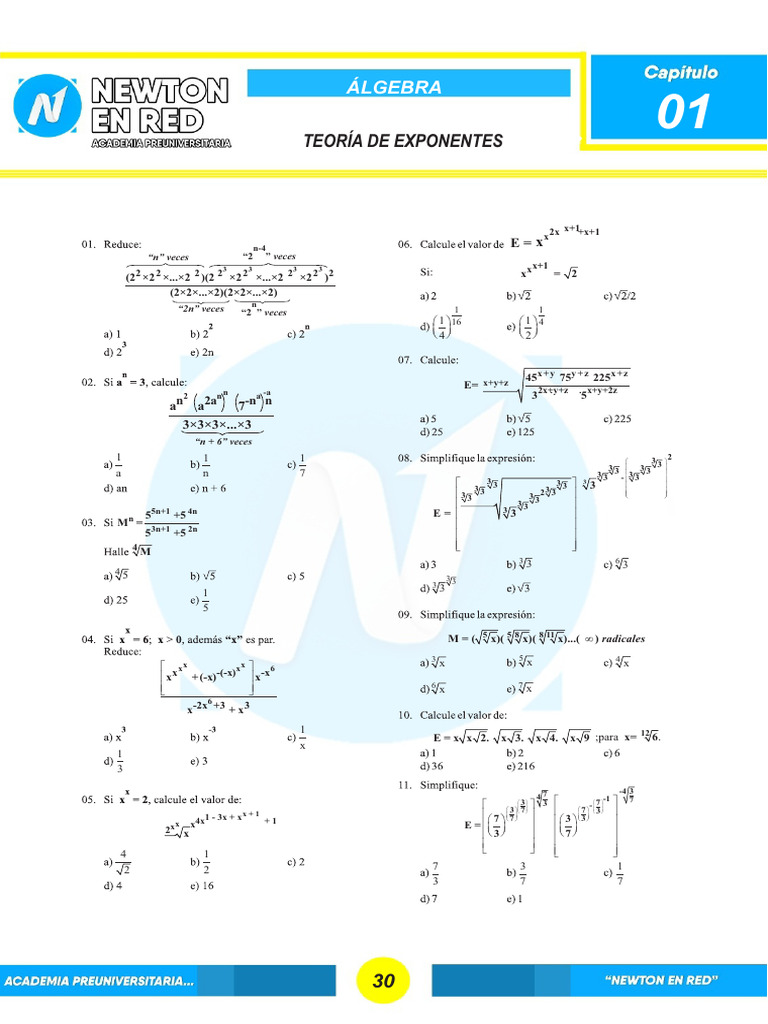 Álgebra - Libro 1 | PDF | División (Matemáticas) | Ciencia computacional