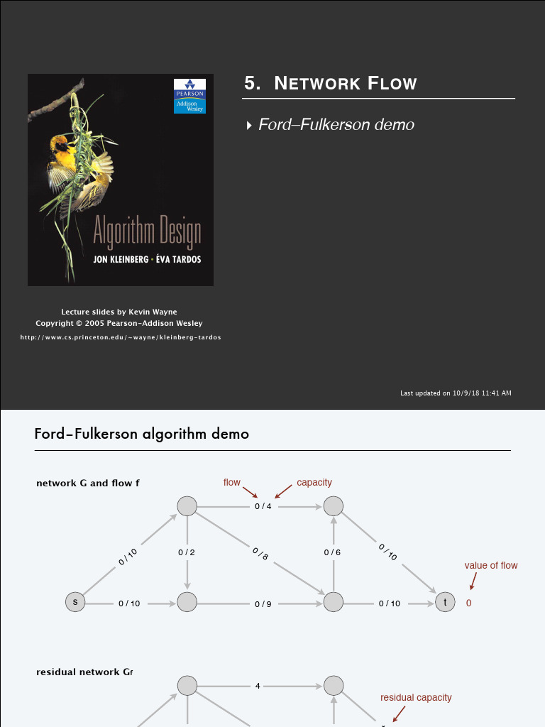 05_1_DemoFordFulkerson | PDF | Theoretical Computer Science | Computational Complexity Theory