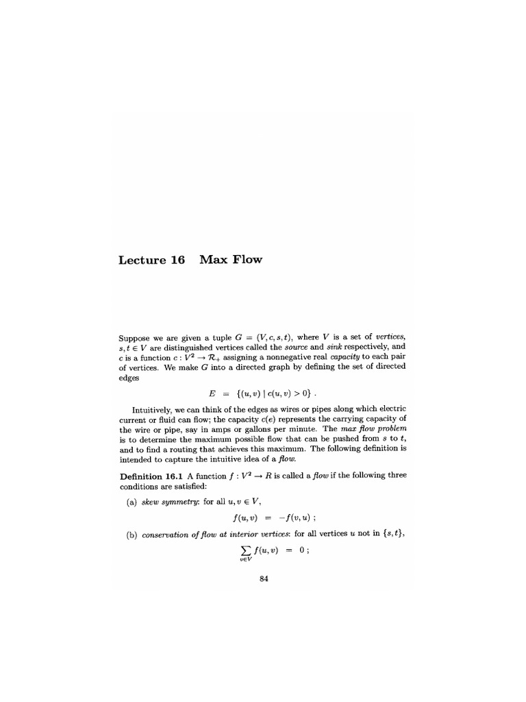 Kozen MaxFlow | PDF