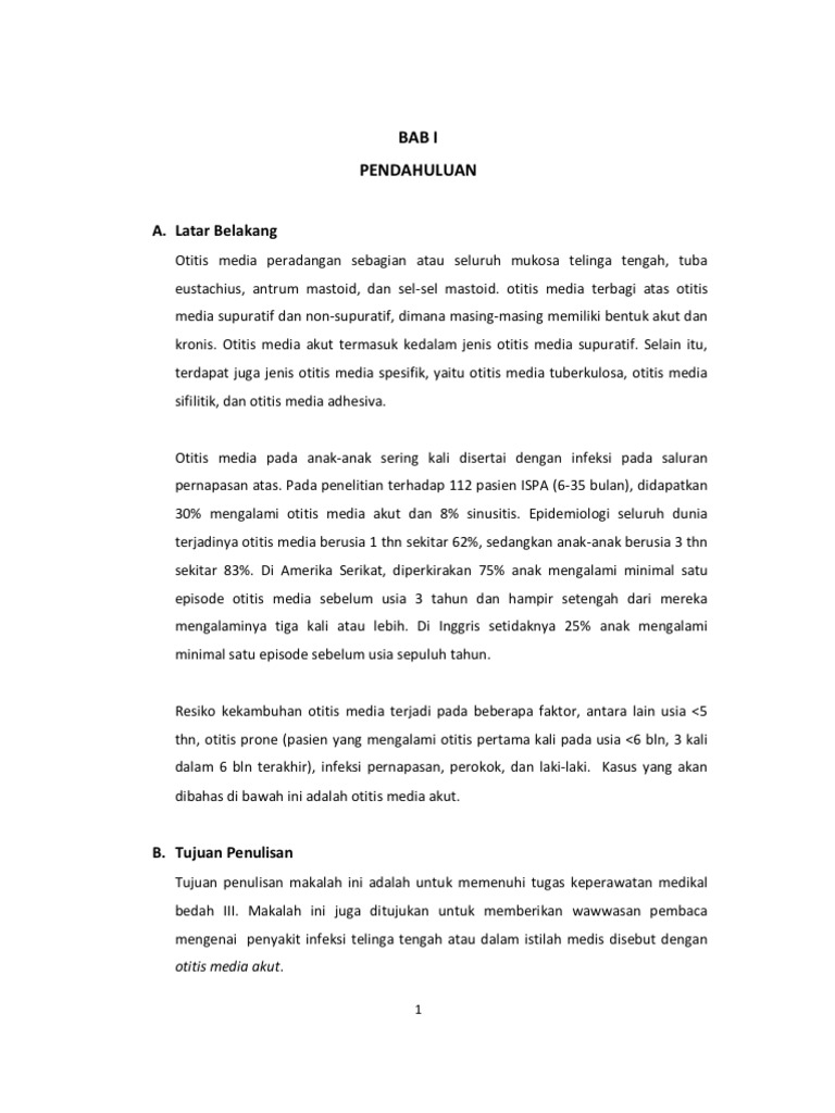 Askep OMA | PDF | Sains & Matematika