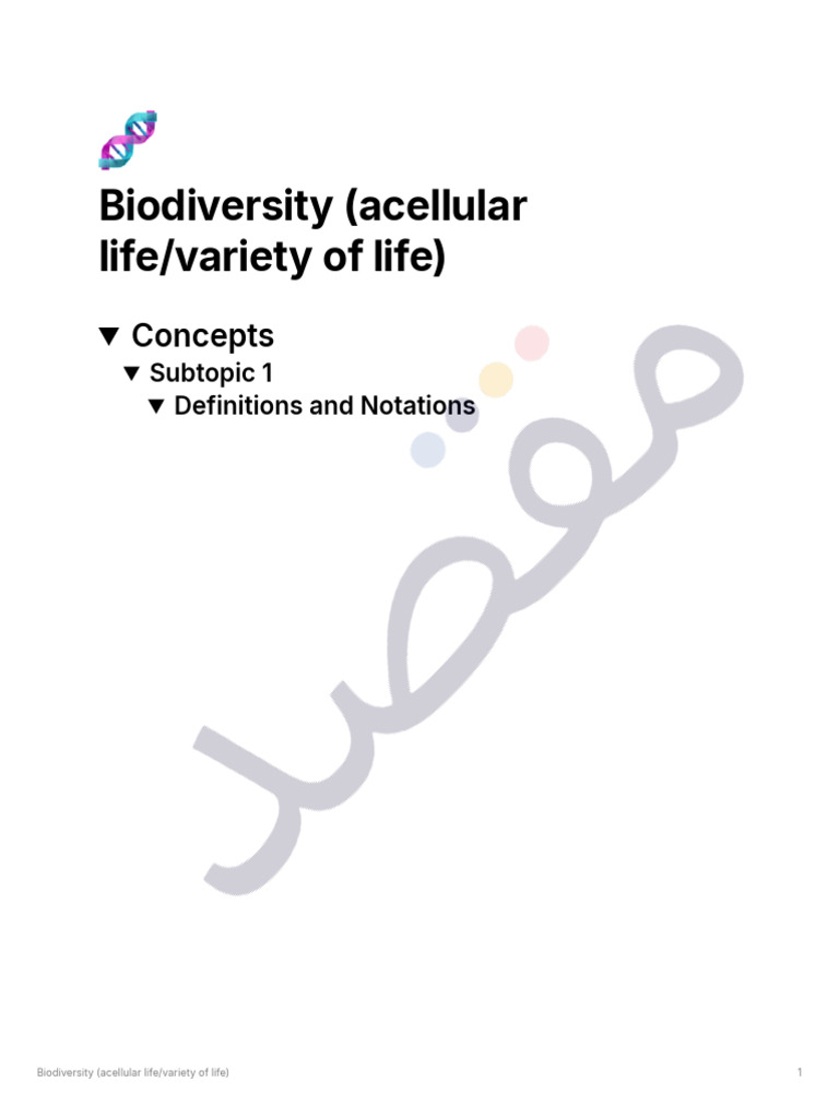 Biodiversity | PDF | Virus | Retrovirus