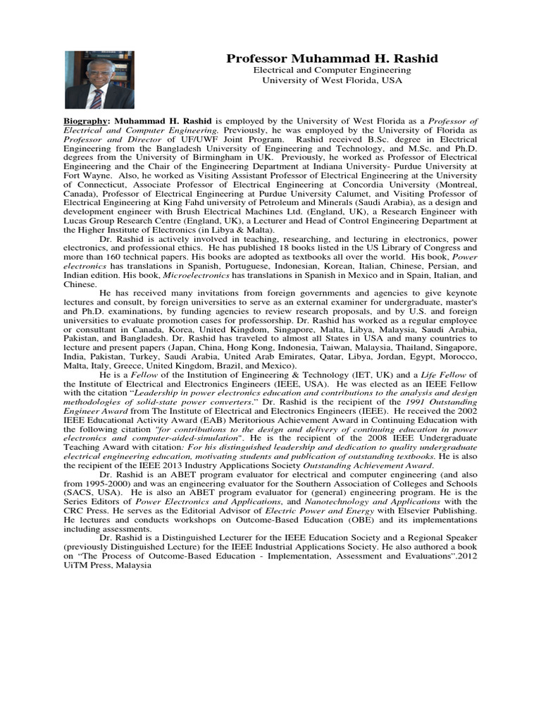 Rashid_Biography (1) | PDF