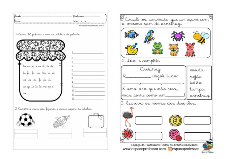 Atividade Imprimir | PDF