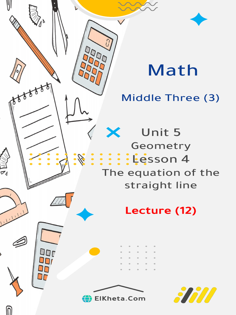 M3 Math (En) Geometry CH5 L4 | PDF