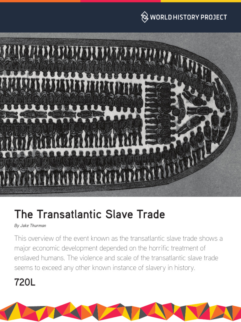 WHP-1200 3-4-2 Read - The Transatlantic Slave Trade 720L | PDF ...