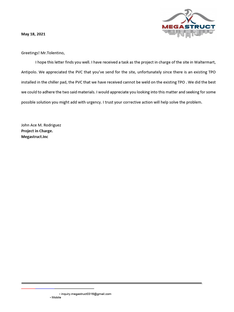 Letter of Information | PDF