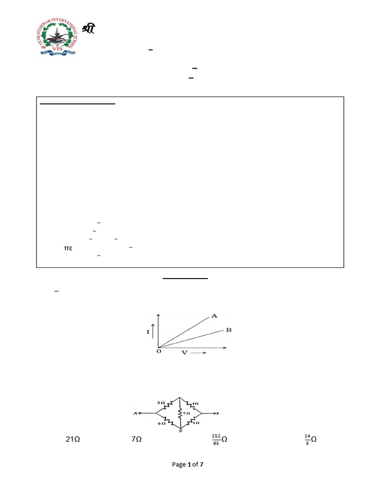 Physics Term 1 Set B | PDF | Waves | Magnetic Field
