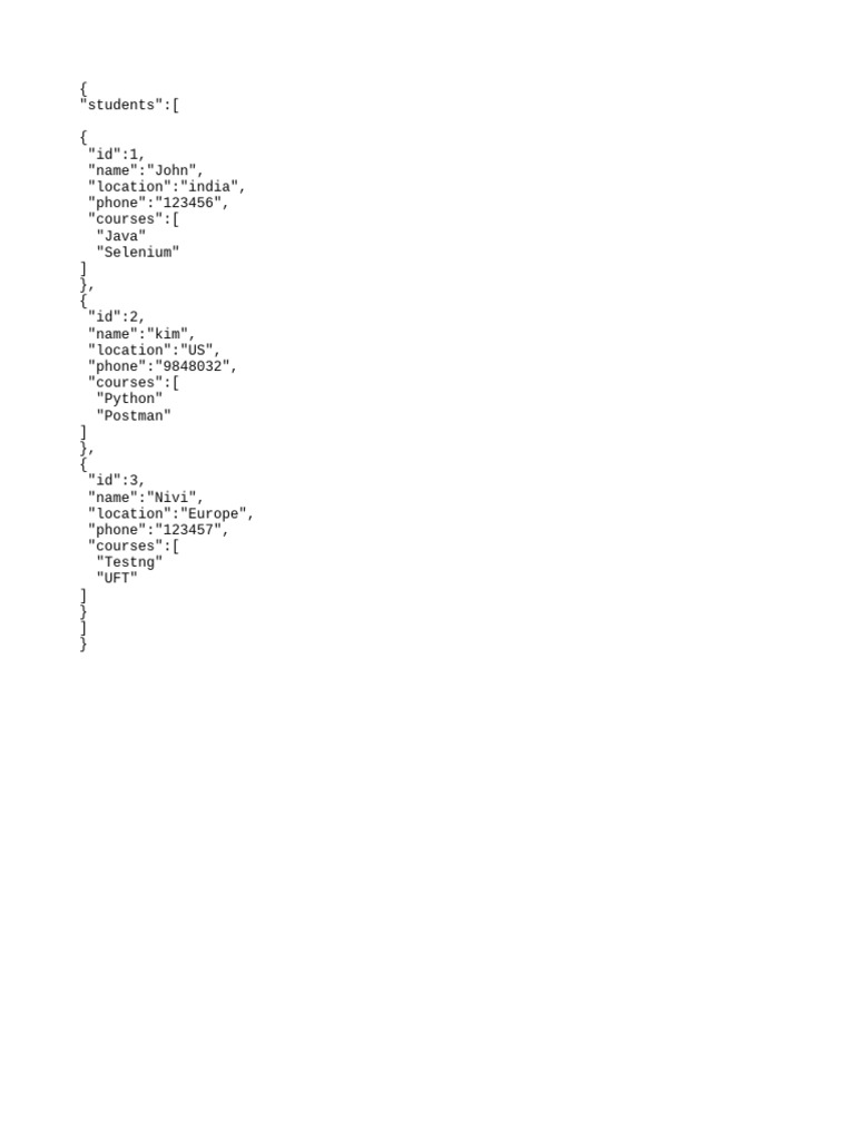 Student.json | PDF