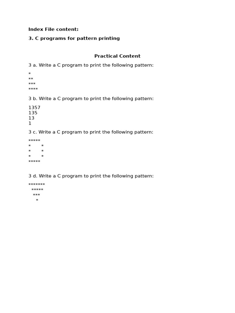 PatternPrinting Pract | PDF