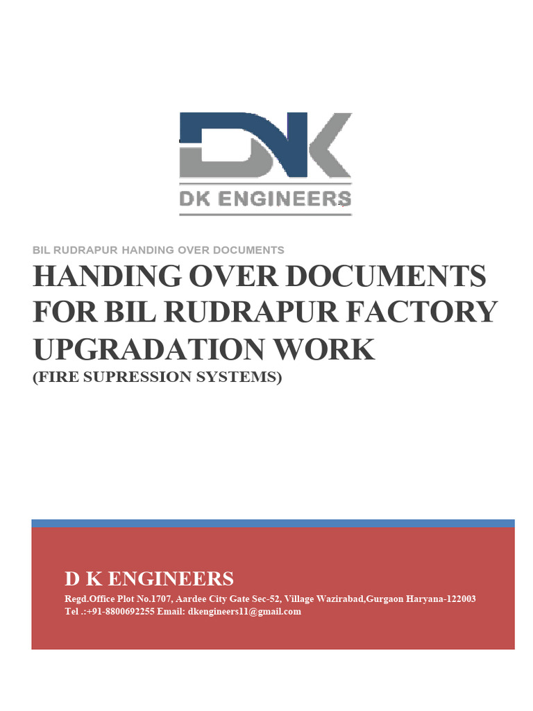 Hod-Bil Rudrapur Upgradation Work | PDF | Fire Sprinkler System | Pipe (Fluid Conveyance)