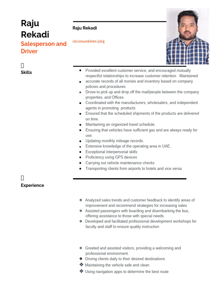 Raju Resume org | PDF