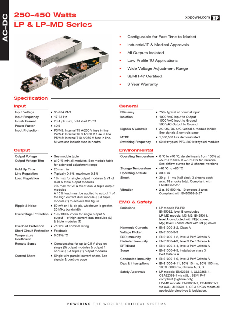 SF LP&LP-MD | PDF | Alternating Current | Electronics