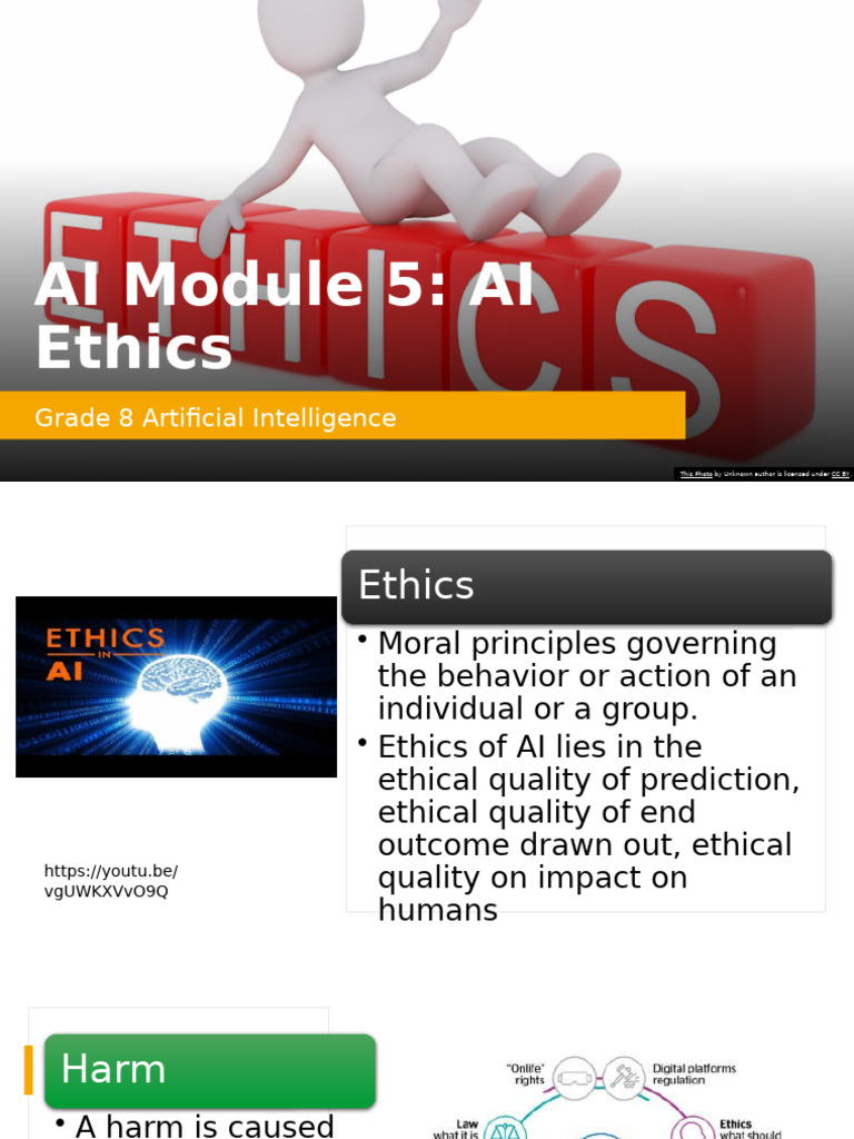 AI Ethics Overview for Grade 8 | PDF | Artificial Intelligence ...