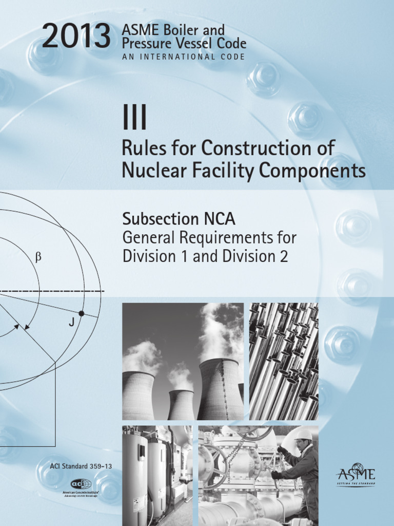 Asme BPVC 2013 Section III Rules For Construction of Nuclear | PDF ...