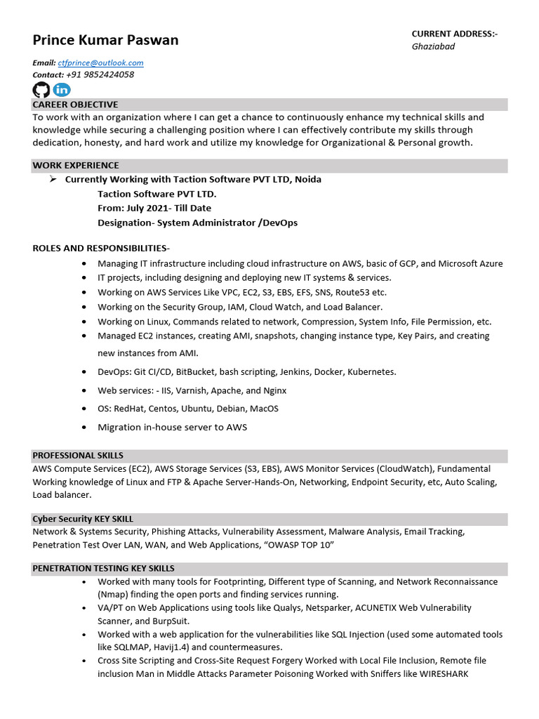 Prince Kumar Paswan | PDF | Computing | Software